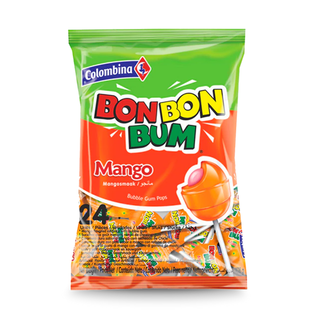 Bon Bon Bum Mango 408g – Sabormex